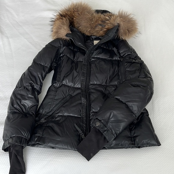 SAM. | Jackets & Coats | Sam Coat With Raccoon Hood | Poshmark